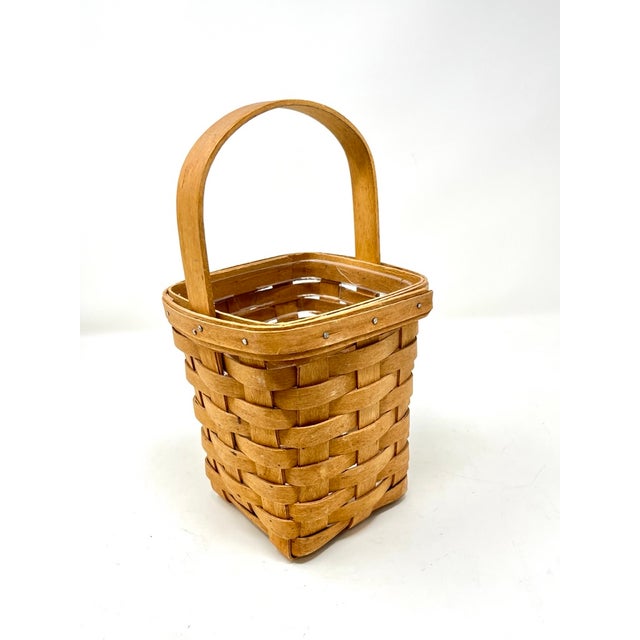 20th Century Longaberger Basket With Original Insert and Paperwork ...
