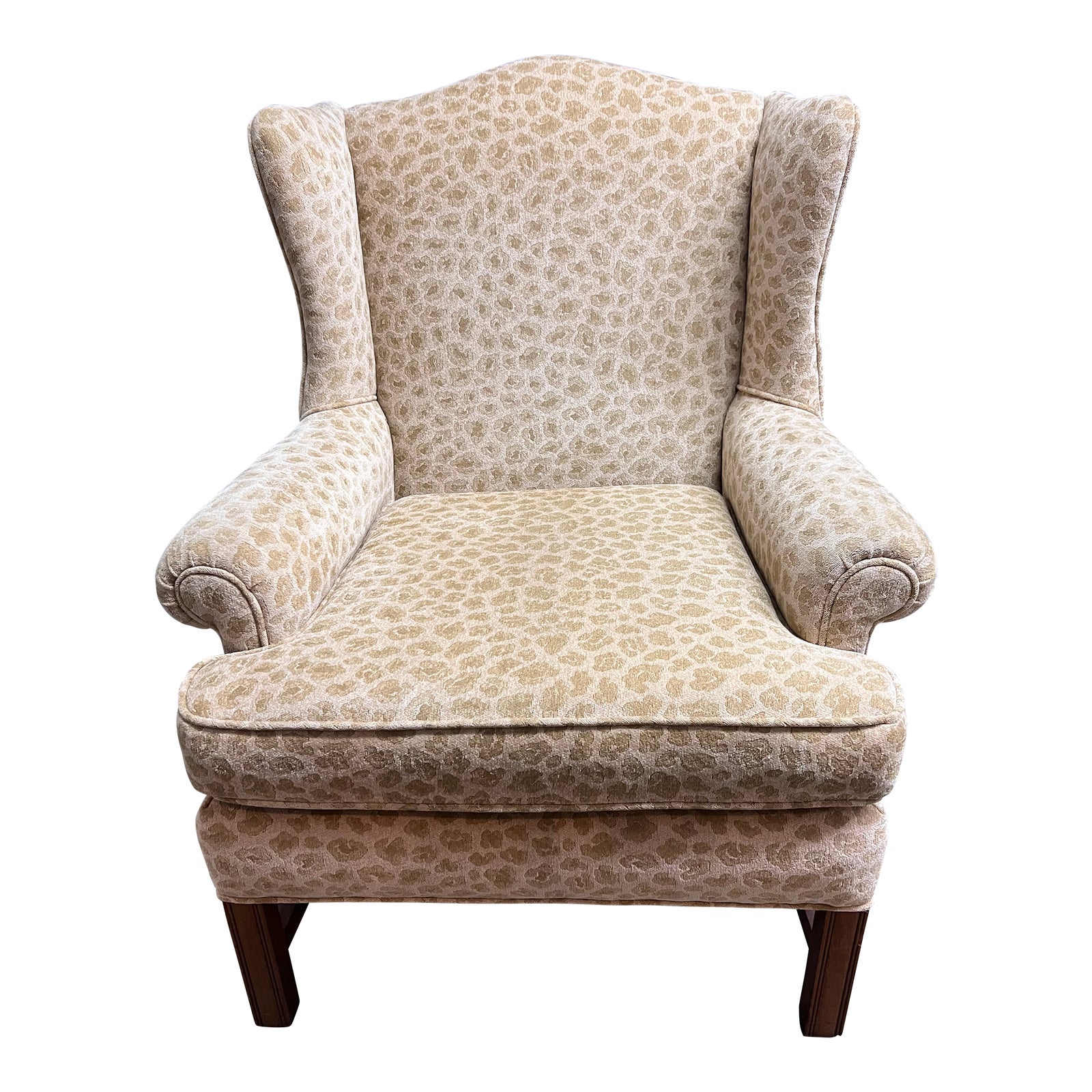 Vintage Wingback Chair by Baker Furniture | Chairish