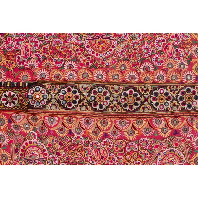 Vintage Ceremonial Indian Sindhi Tapestry | Chairish