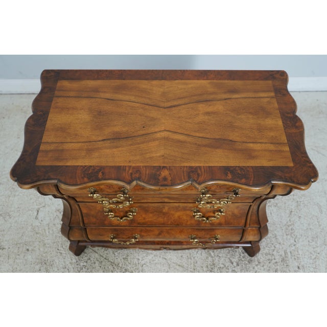 Baker Walnut Collectors Edition Continental Chest | Chairish