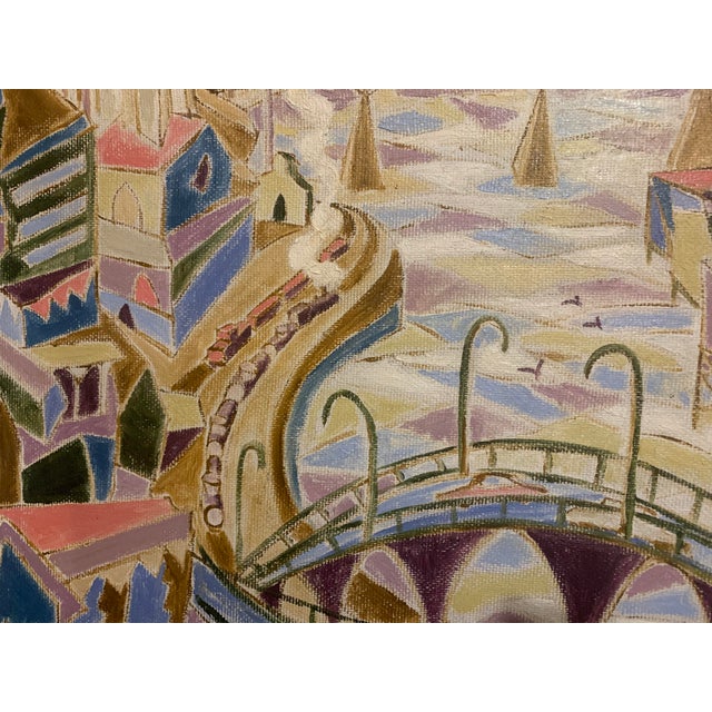 Vintage Mid-Century Modern Aerial Views Philadelphia Riverfront ...