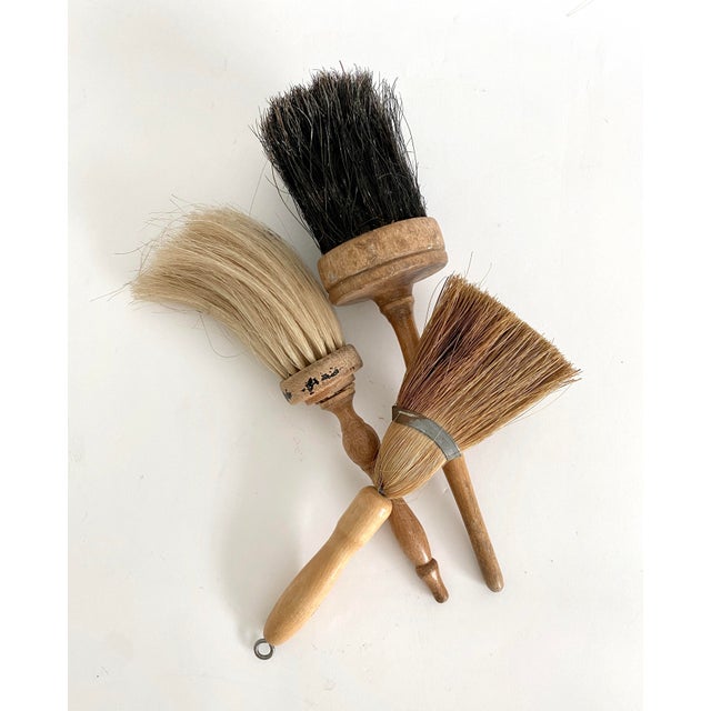 Vintage English Brush Grouping - Set of 3 | Chairish