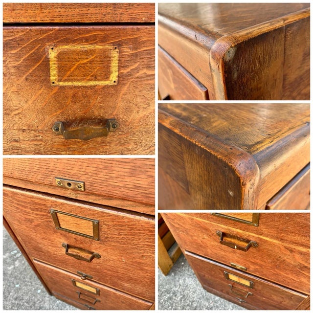 Pair of Antique File Cabinets | by Library Bureau Sole Makers 1890s ...