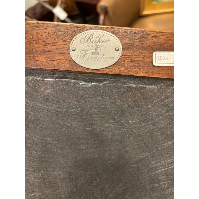 Vintage Baker Mahogany Shield-Back Chairs | Chairish