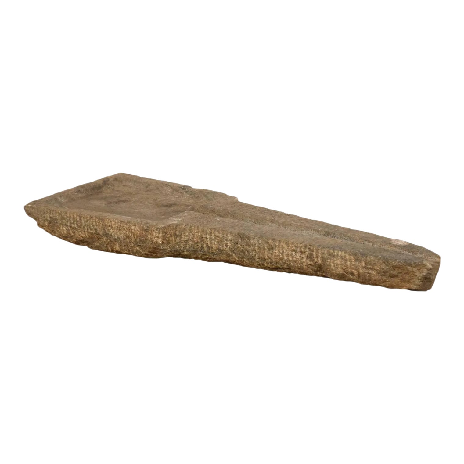 19th Century Hand-Carved Granite Garden Component | Chairish