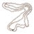 Pearl Necklace Double Strand Opera Length With Gold Diamond Clasp ...