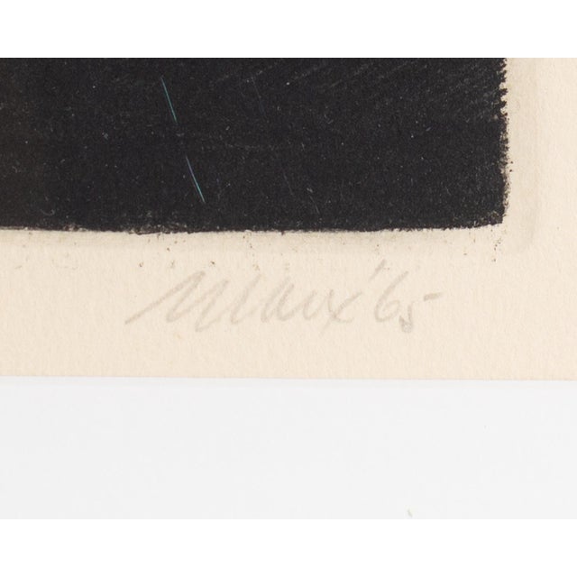 1965 Limited Edition Etching by Robert Ernst Marx | Chairish