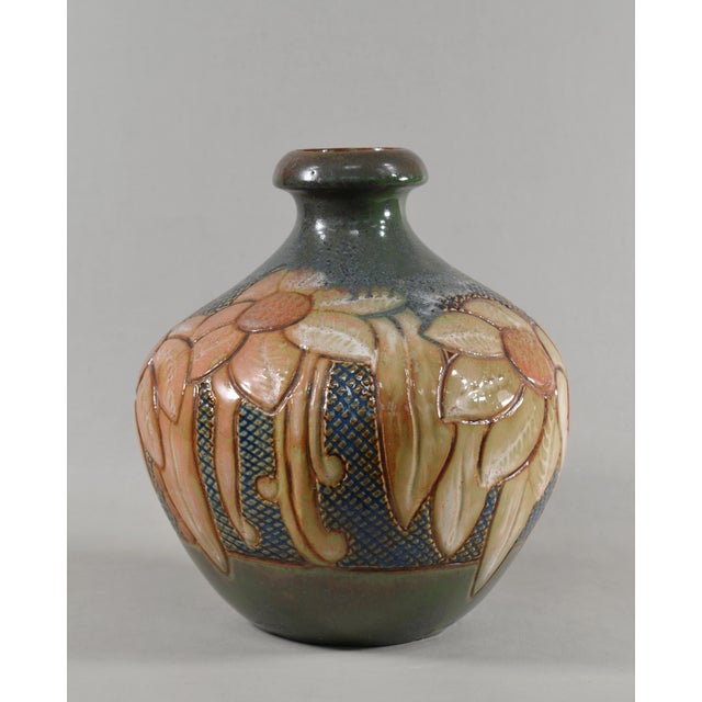 Belgian Roger Guérin Bouffioulx Ceramic Art Pottery Vase - 1920s ...