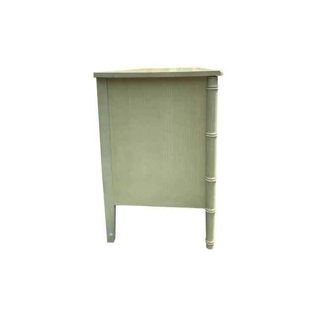 1970s Vintage Henry Link Faux Bamboo Dresser in Coastal Boho Chic Style Chairish