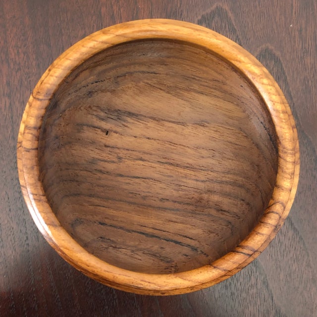 Circa 1980 Teak Wood Serving Bowls — a Set | Chairish