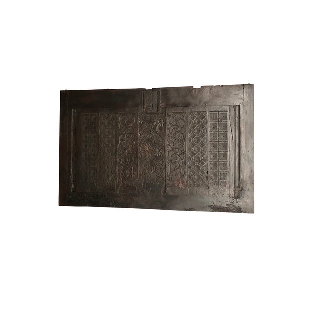 Late 17th Century French Grand Scale Trunk Facade | Chairish