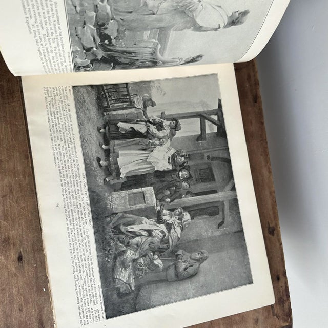 1896 Famous Paintings of the World Book | Chairish