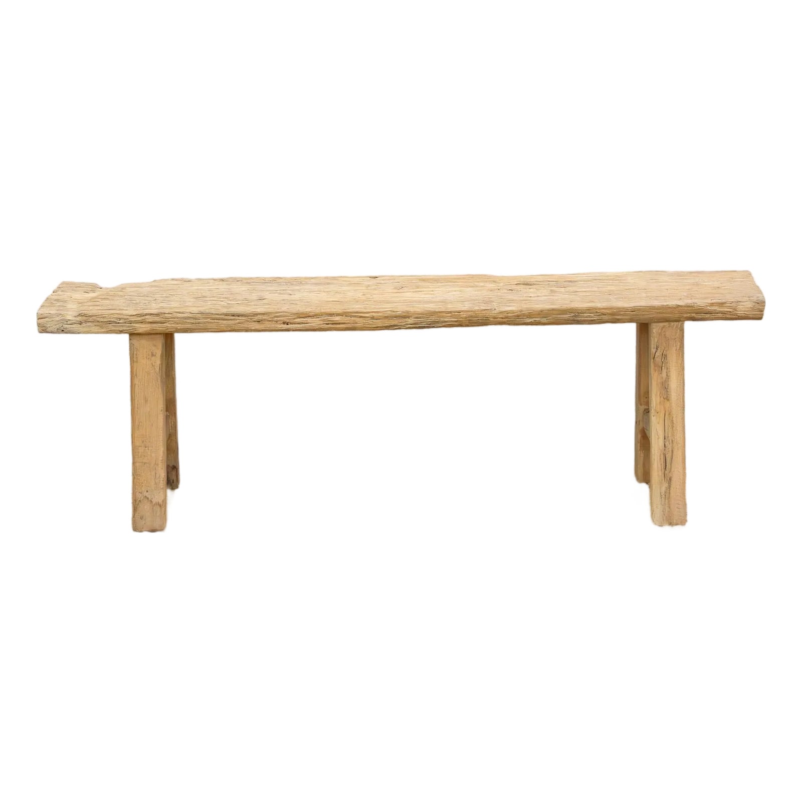 Old Beam 60" Long Cozy Bench | Chairish