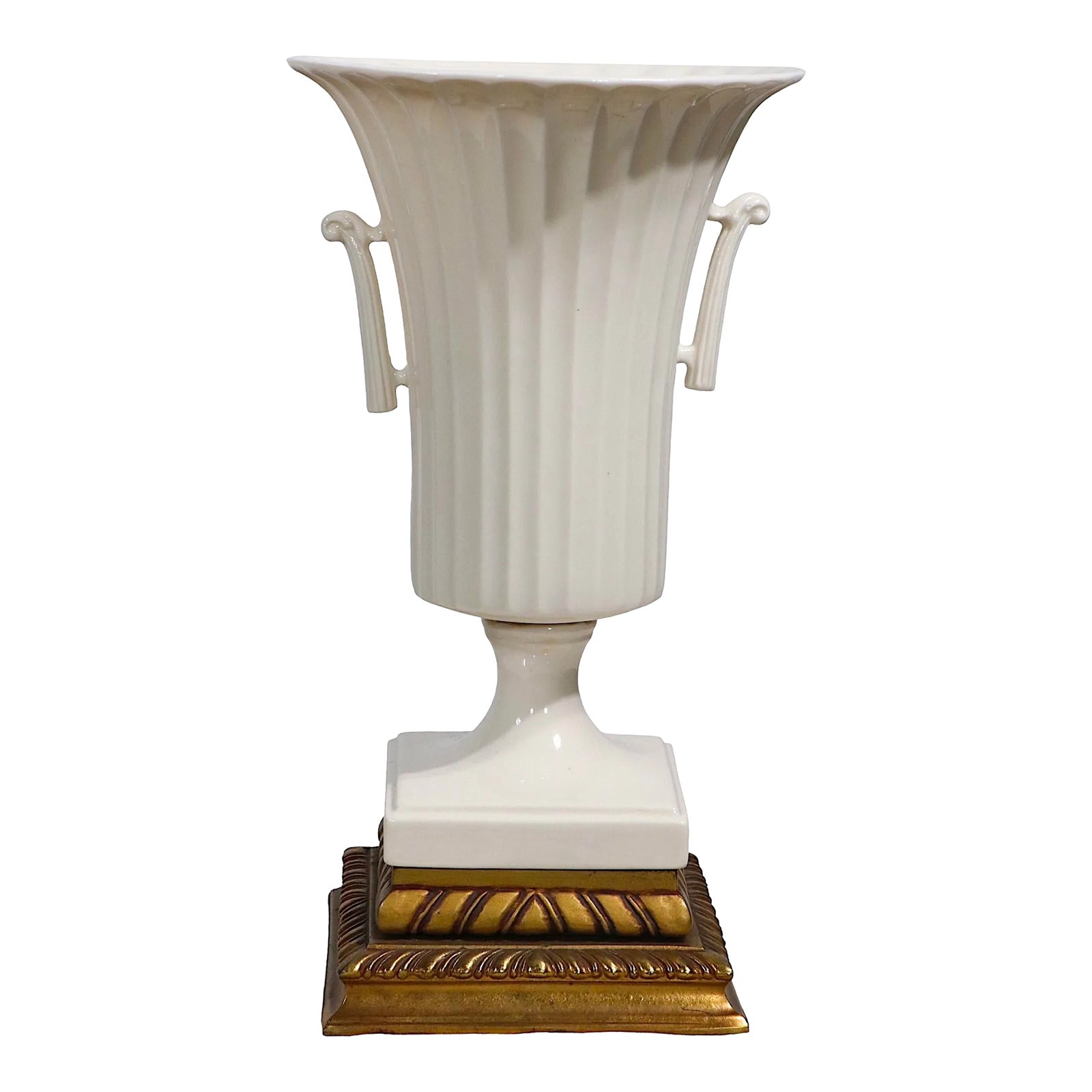 Art Deco Ceramic Table Torchiere Att. To Lenox Poss. Geza De Vegh C ...