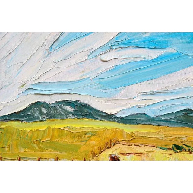 Nancy Coe Mt. Rose Landscape by Nancy Patricia Coe Circa 1968 | Chairish