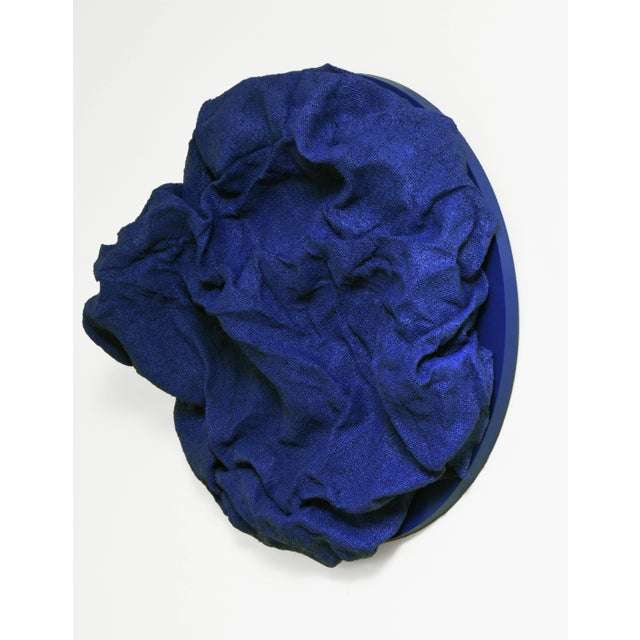 Iris Blue Folds | Chairish