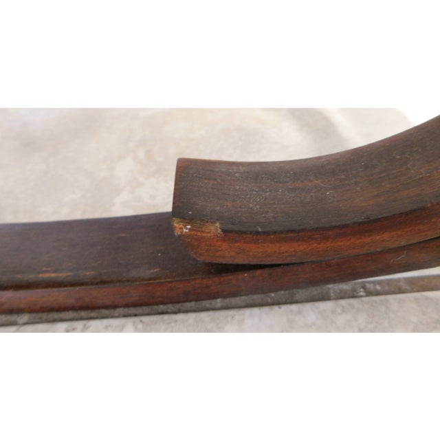 Vintage Mid Century Bentwood & Cane Kid's Child's Rocking Chair Rocker ...