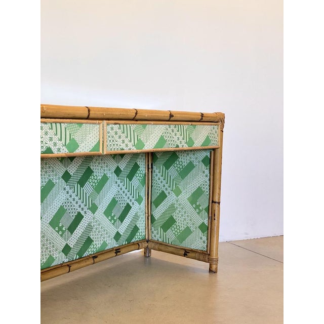 Sambú Model Bamboo Console Table by Vivai Del Sud, 1970s | Chairish