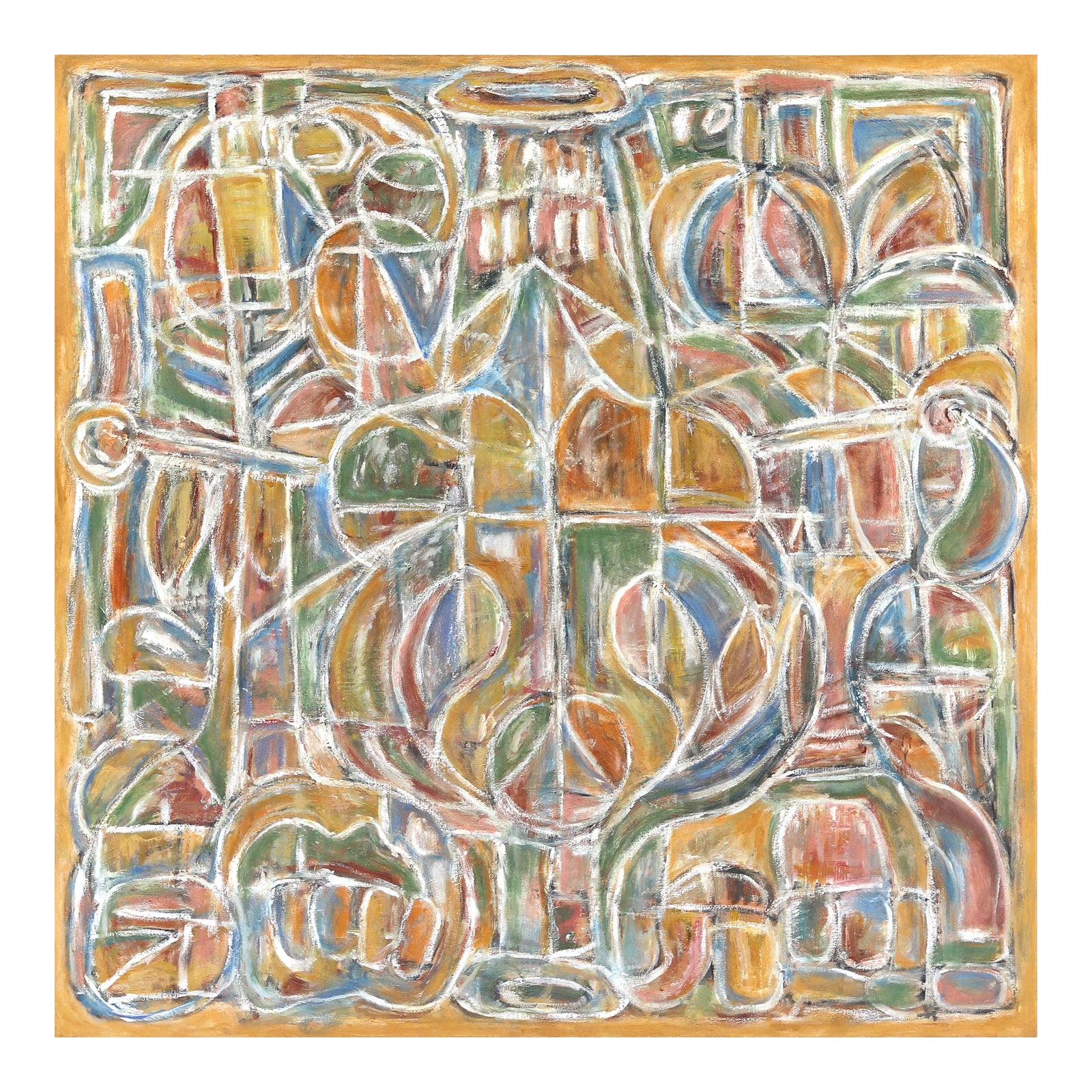 The Neophyte - Contemporary Colorful Abstract Painting Original Artwork ...