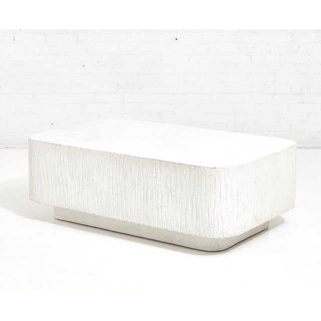 Plaster Sculpture Coffee Table, 1970 | Chairish