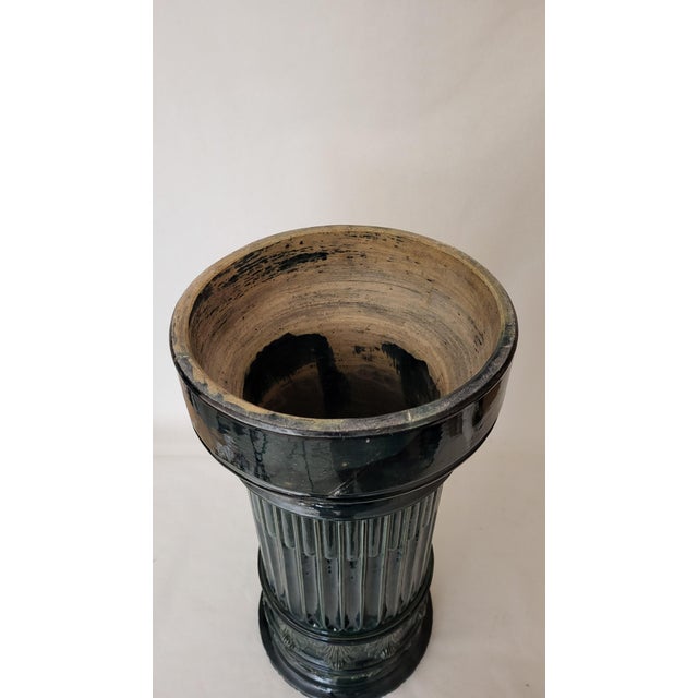 Column and Flowerpot by Johann Peter Gréber, Set of 2 | Chairish