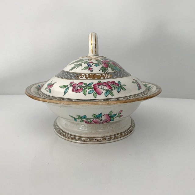19th Century Minton "Indian Tree" Soup Tureen | Chairish