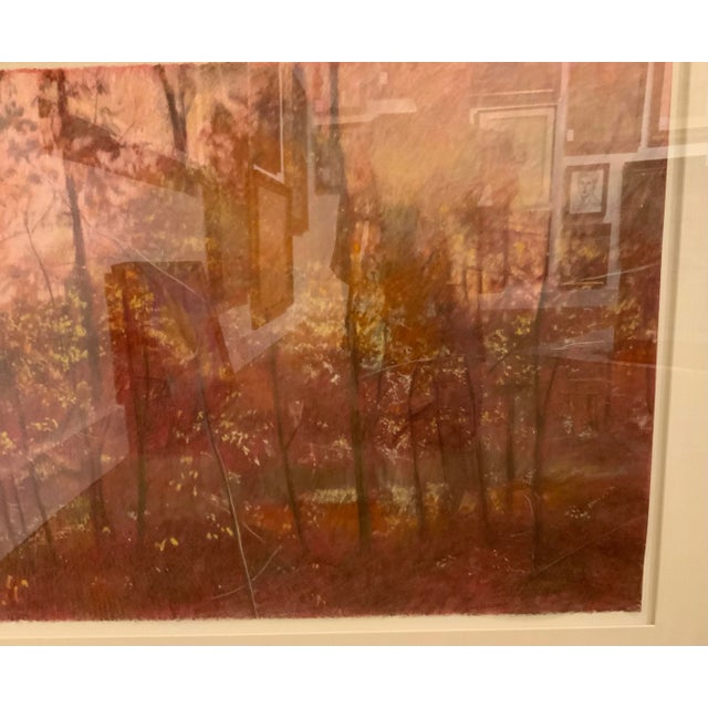 “Forest Sunlight” Pastel on Paper a Drawing by Terry Moeller | Chairish