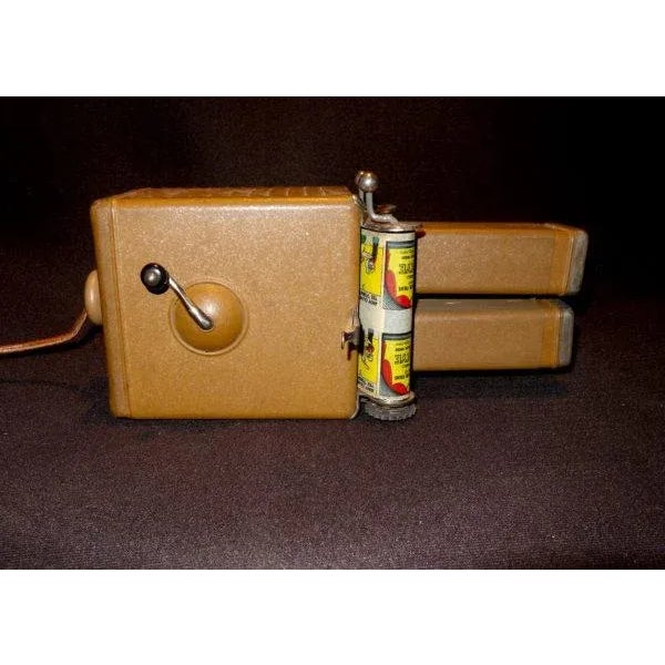 1930s Uncle Sam’s Hand Crank Movie Film Strip Projector With Vintage ...