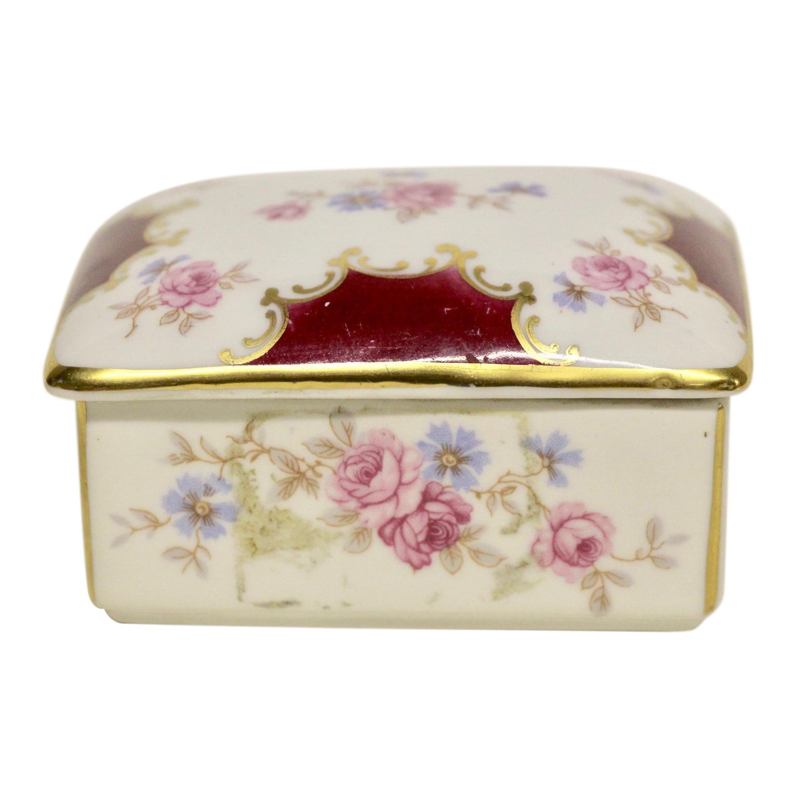 German Porcelain Box | Chairish