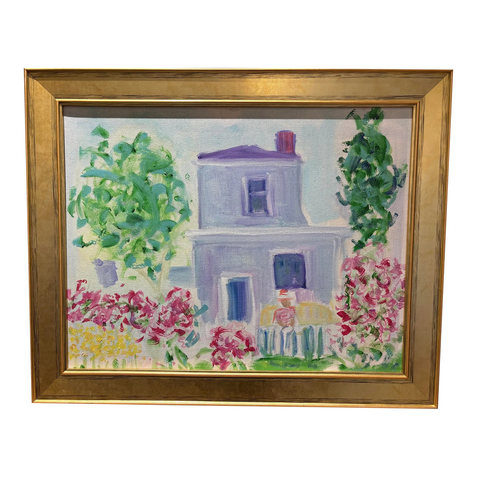 I Spy Eleanor Painting by Laura Cousineau | Chairish