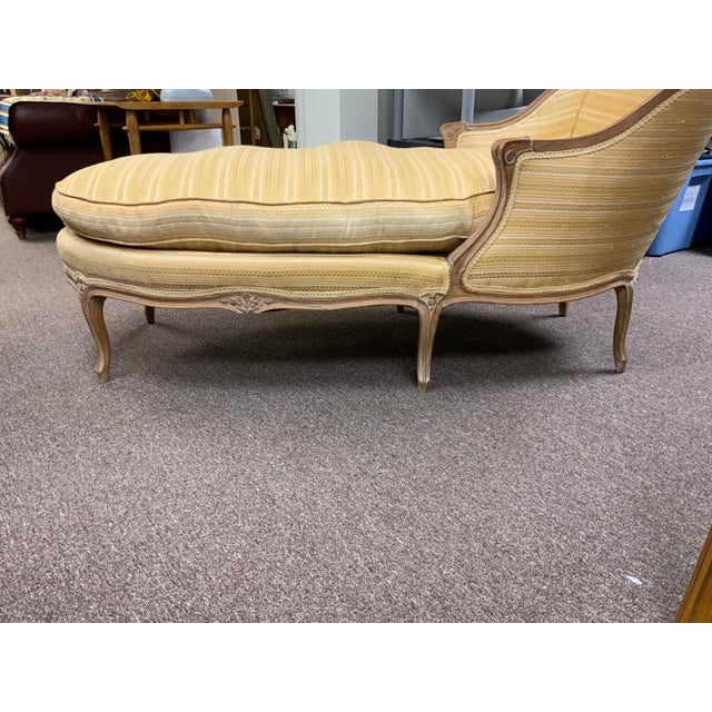 1920-1940 Reproduction French Louis XV Chaise Lounge | Chairish