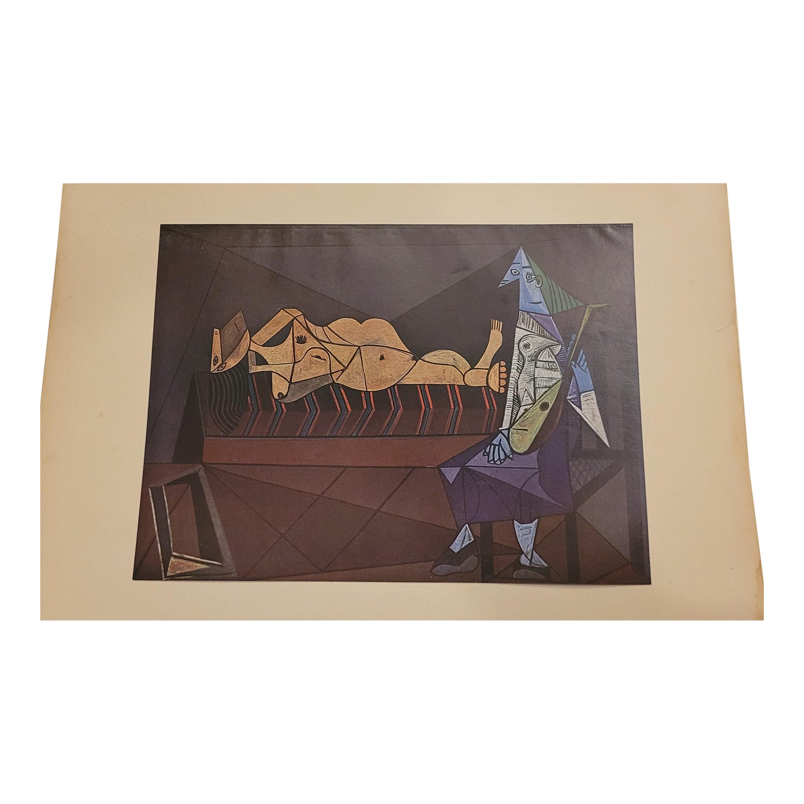 Picasso Color Plate/Lithograph "Aubade" Skira Publisher | Chairish