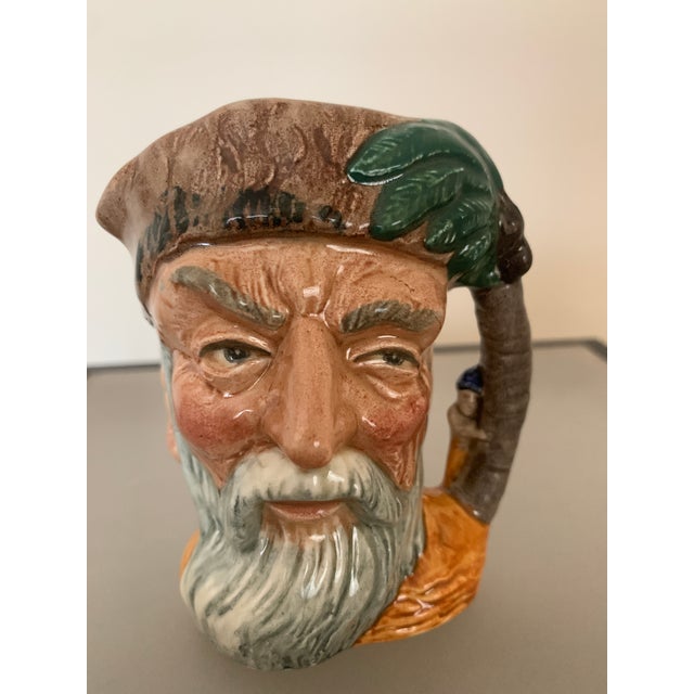Royal Doulton Character Jug "Robinson Cruiso " D6539 Literature Series ...