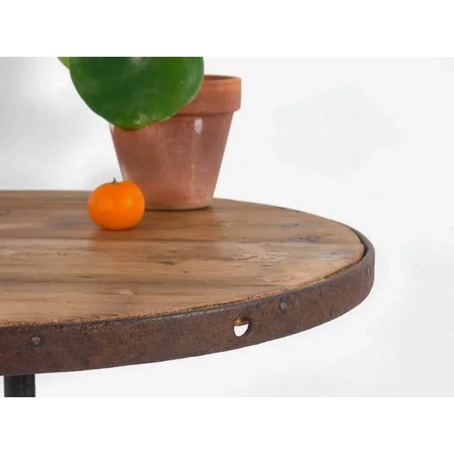 Antique Round Terrace Table, 1900s | Chairish