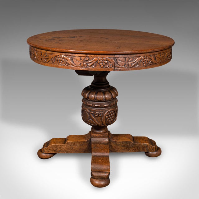 1890's Antique Centre Table | Chairish