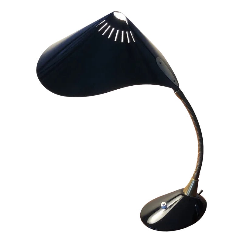 German Cobra Table Lamp from Cosack, 1950s | Chairish
