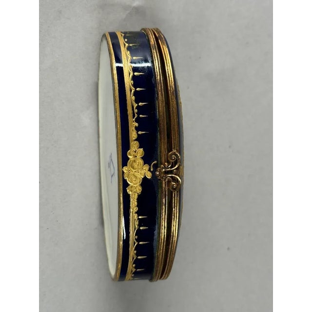 Original Antique French 19th Century Sevre Porcelain Box | Chairish