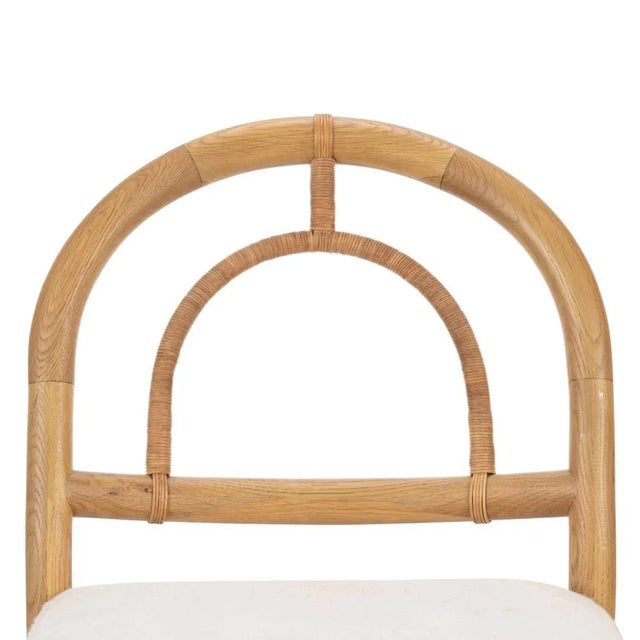 Pace Dining Chair, Burnished Oak | Chairish