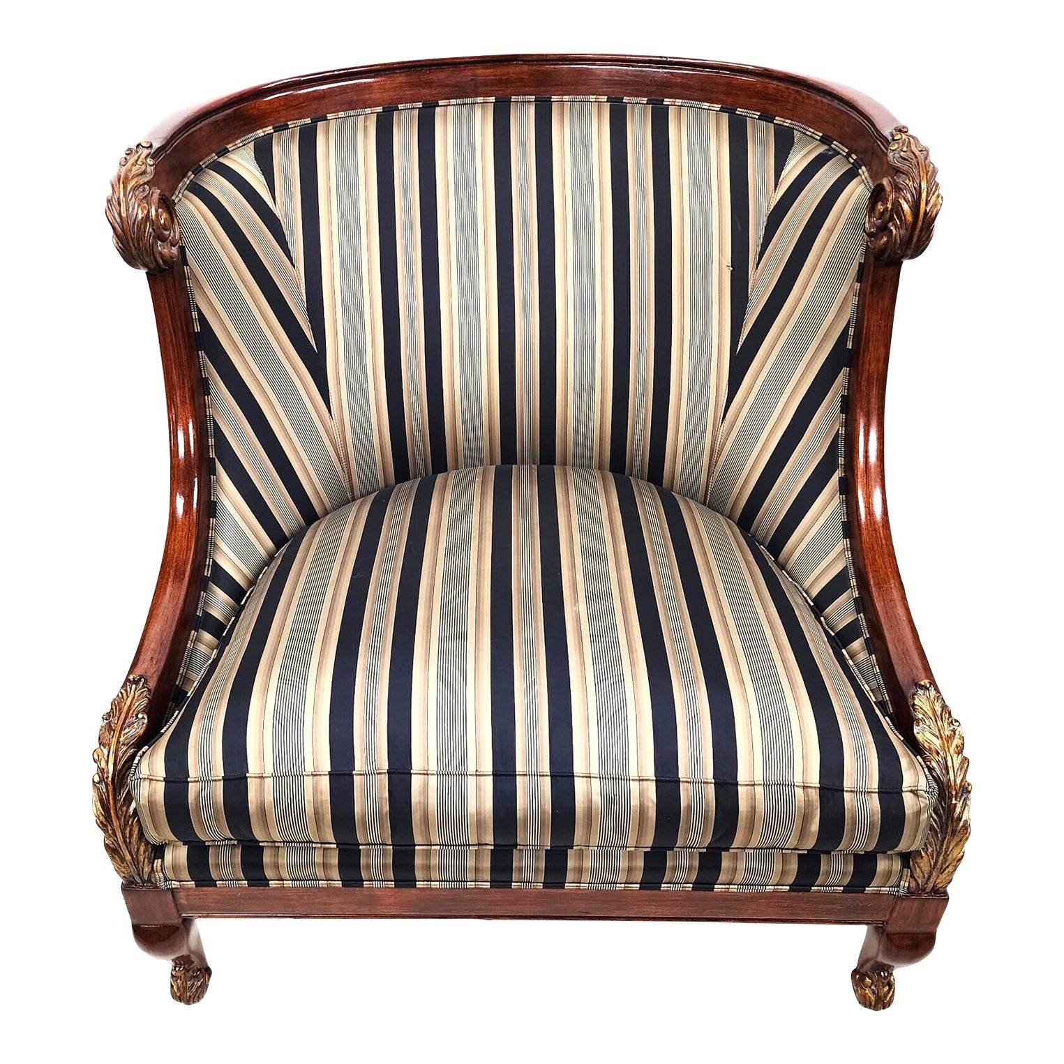 Lounge Settee Chair by Marge Carson | Chairish
