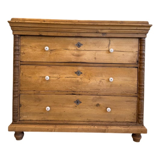 Chest of Drawers in Spruce Softwood | Chairish
