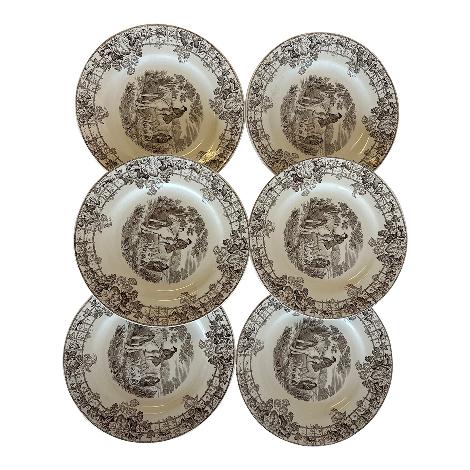 Early 20th Century Copeland Spode England Spode's Byron - Set of 6 ...