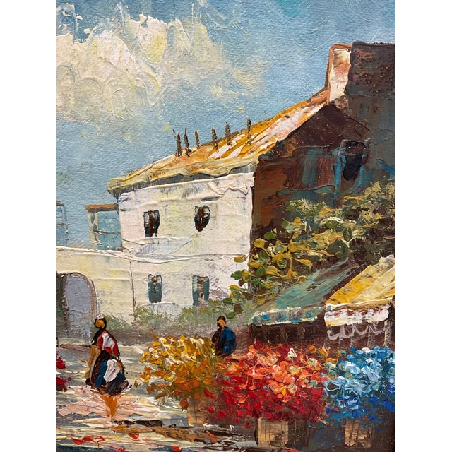 Mid 20th Andrew Walton Oil on Board | Chairish