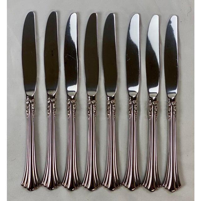 Reed & Barton 1800 Stainless Steel Luxury Flatware - Set of 47 | Chairish