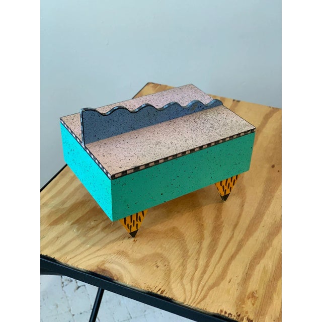 Vintage Memphis Style Box by Hollis Fingold for Radar Design Inc, Circa ...