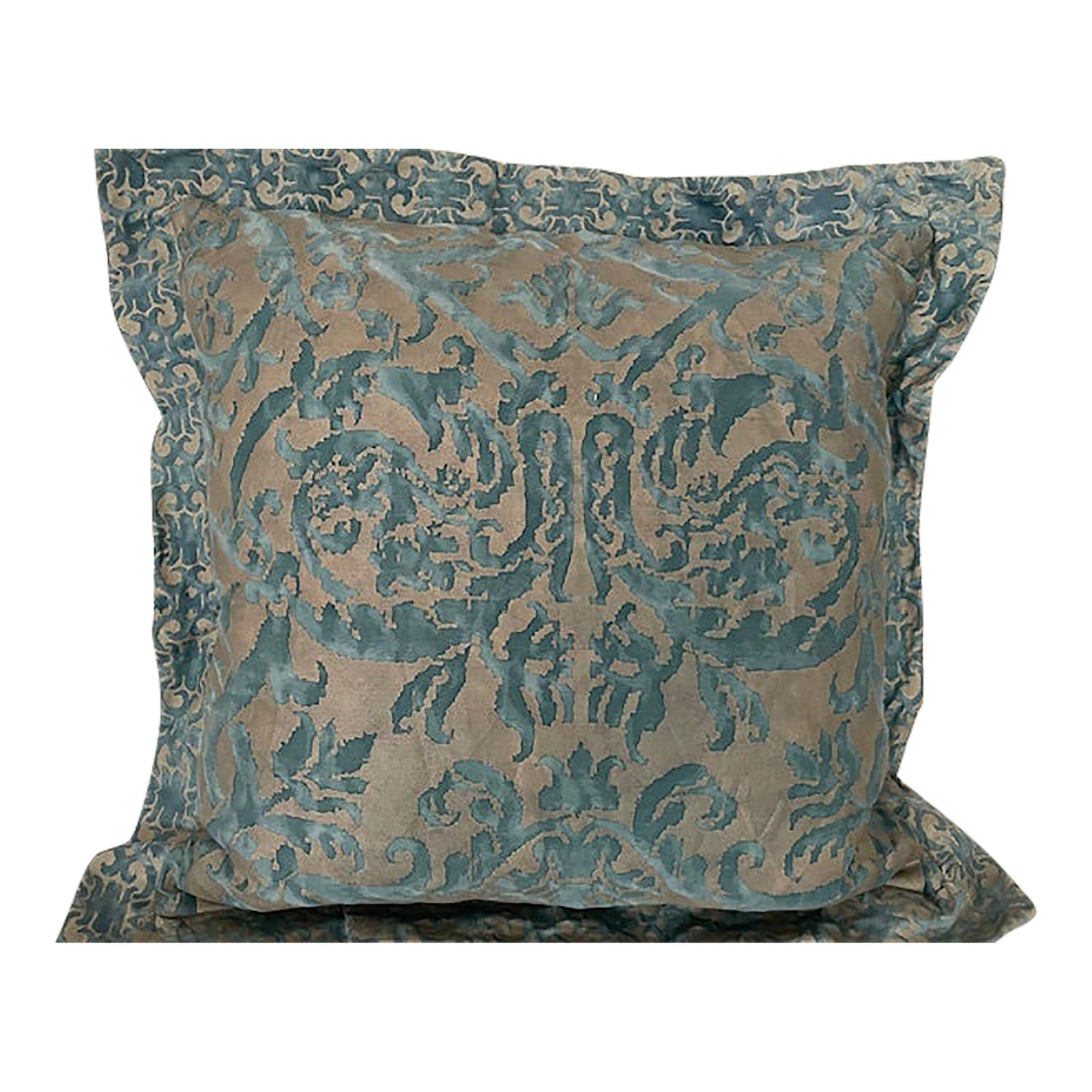 Vintage Fortuny Pillow | Chairish