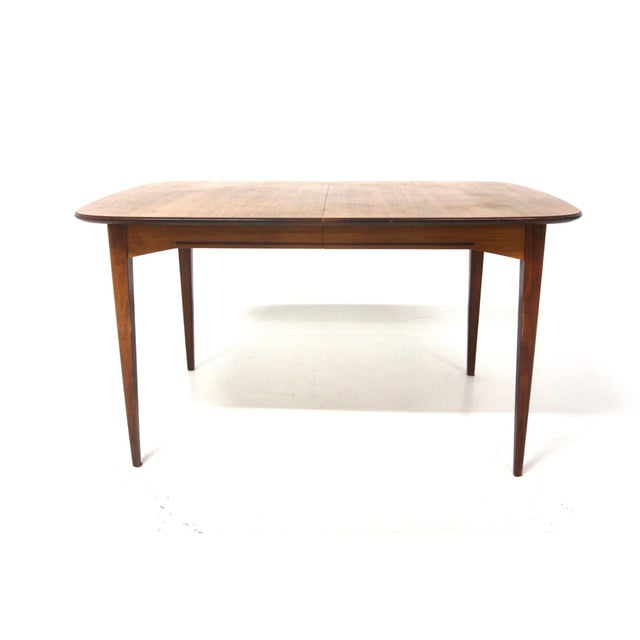 Vintage Danish Extendable Oval Table in Teak, 1960s | Chairish