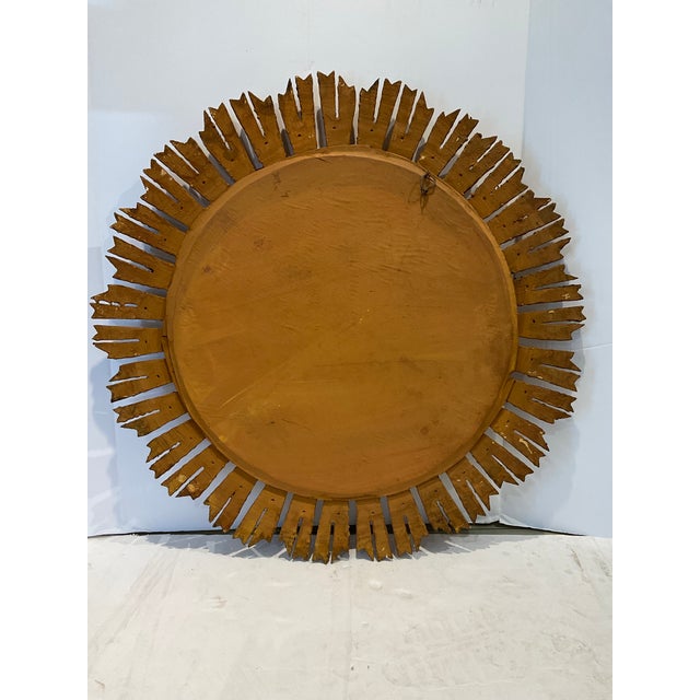Antique Sunburst Mirror | Chairish