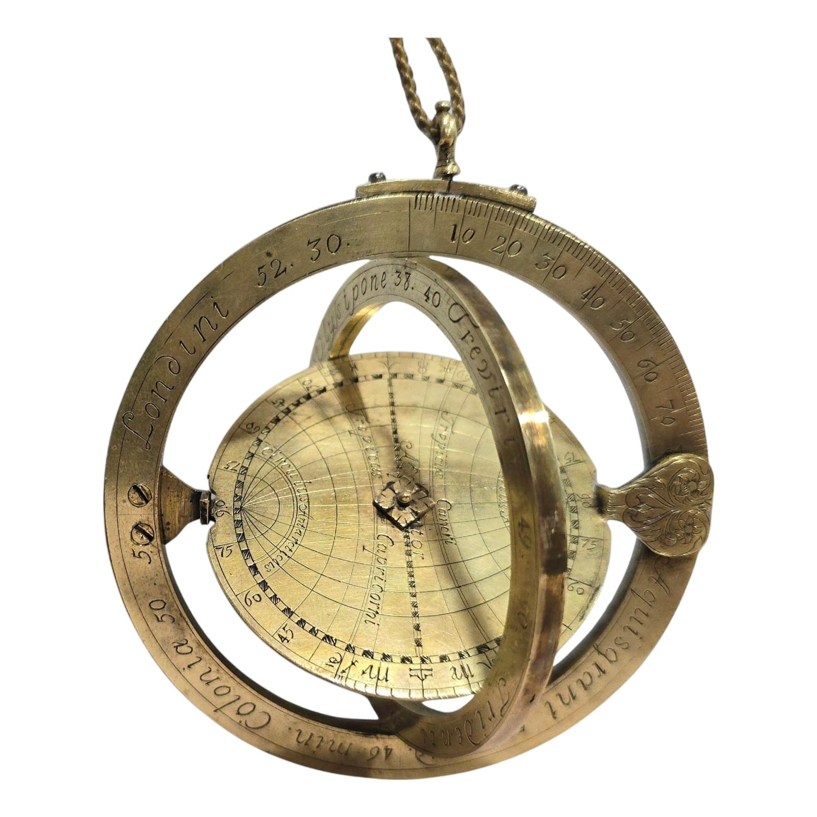 Planispheric Astrolabe Equinoctial Dial, 1580 | Chairish