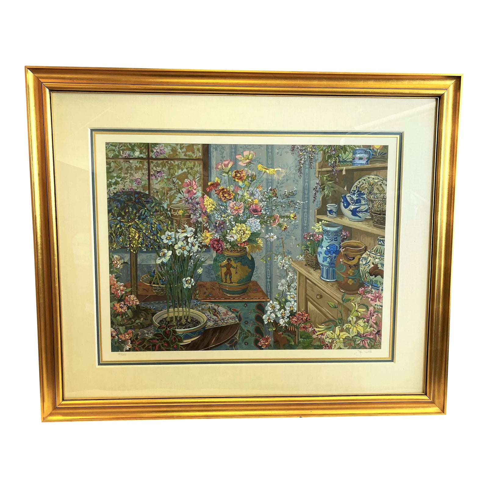 Signed and Numbered Serigraph by John Powell, American (1930- ) 'Still ...