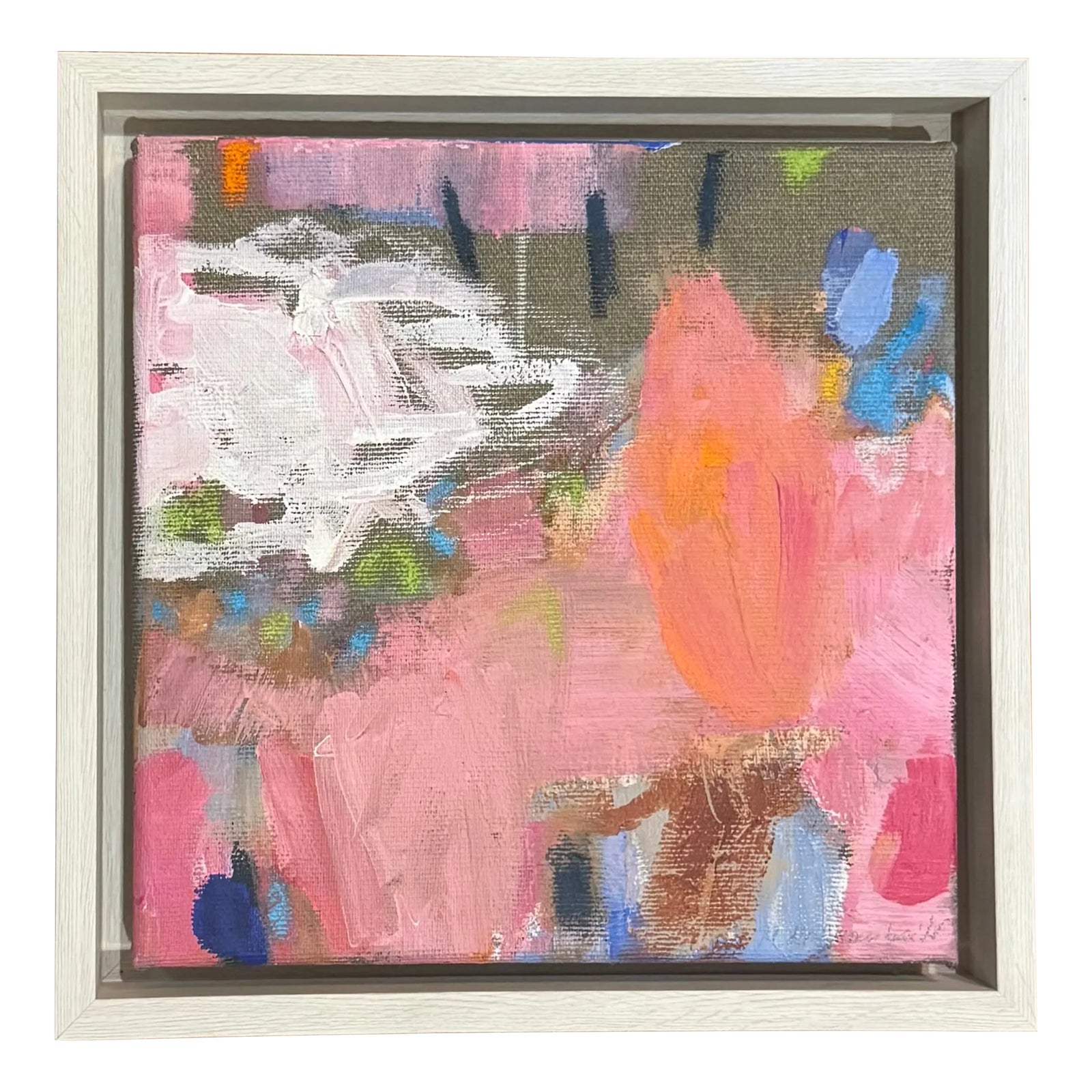 Contemporary European Abstract Painting, Framed | Chairish